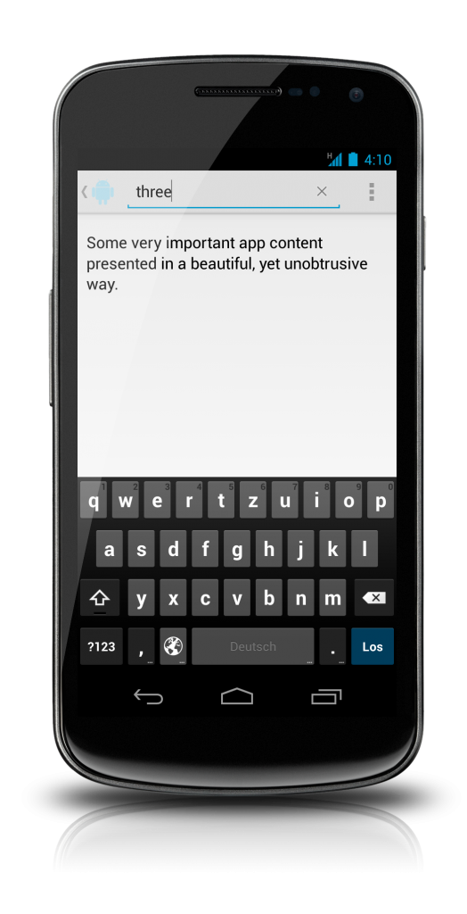 Adding ActionViews to Your ActionBar | Grokking Android
