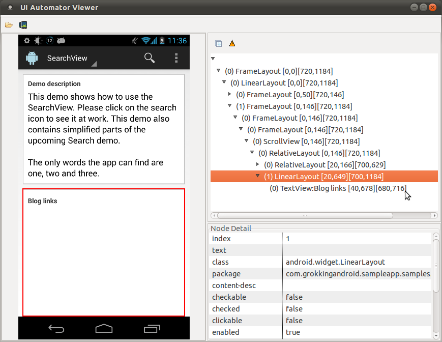 Uiautomatorviewernotshowingmissingviews Grokking Android
